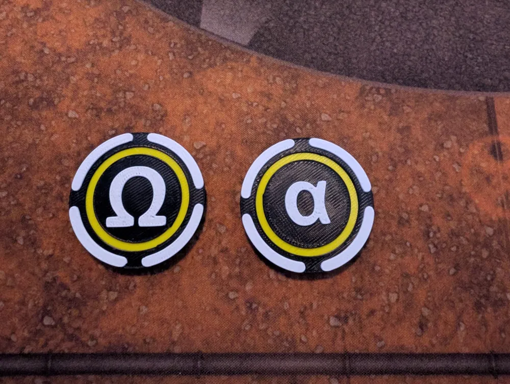 Warhammer 40K 40mm Objective Markers by Wiebbe - MakerWorld