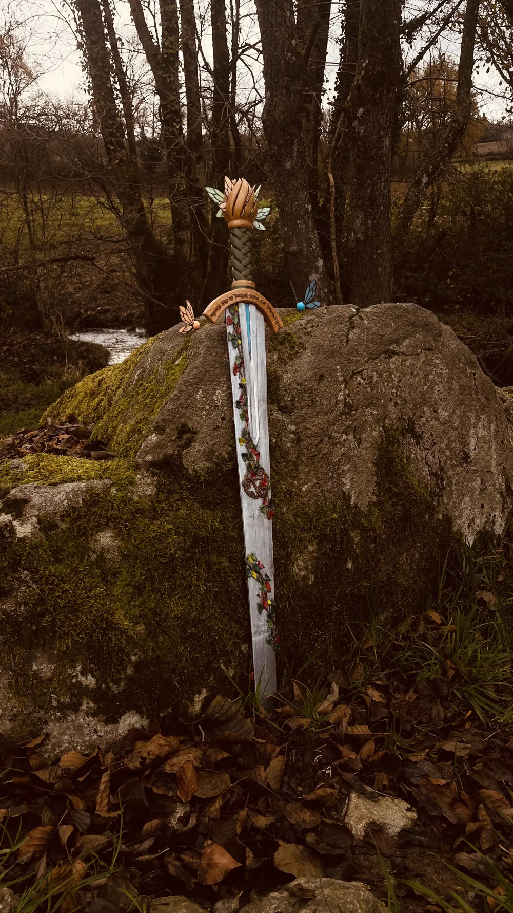 EXCALIBUR - SWORD OF NATURE'S MAID - Free 3D Print Model - MakerWorld