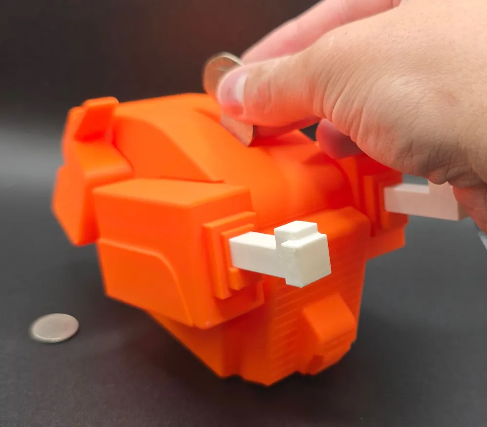 Minecraft Lava Chicken Money Box by DT3D_PR1NT MakerWorld: Download ...