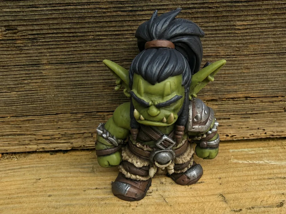Miniatura de Orco Linda - Modelo de impresión 3D gratuito - MakerWorld