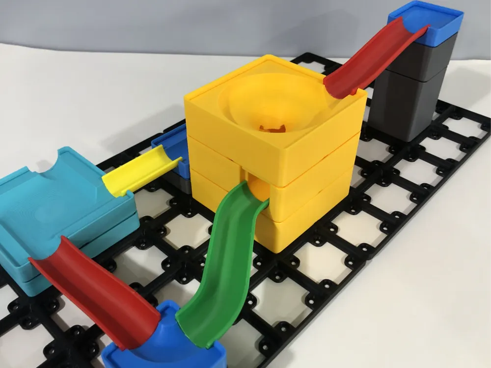 Gridfinity Marble Run - Vortex Piece by Pete - MakerWorld