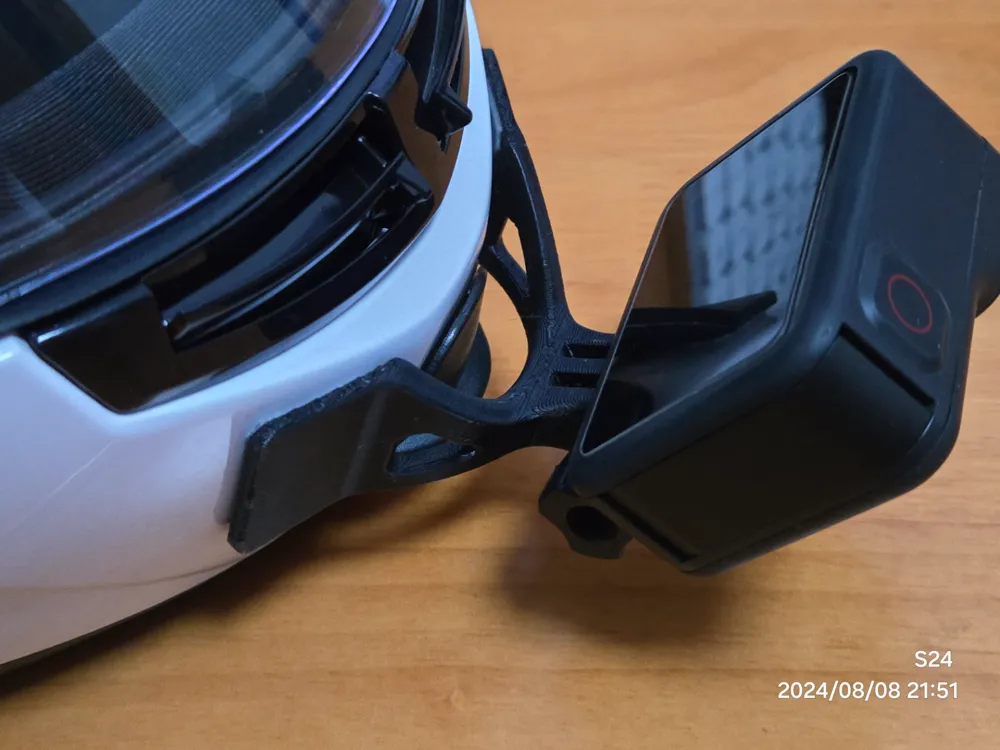 FF370 Helmet Front Action Camera Mount - Free 3D Print Model - MakerWorld