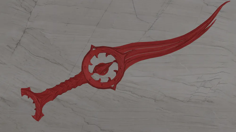 BALDUR'S GATE 3 ORIN'S NETHERSTONE DAGGER by iditor.die.atom - MakerWorld