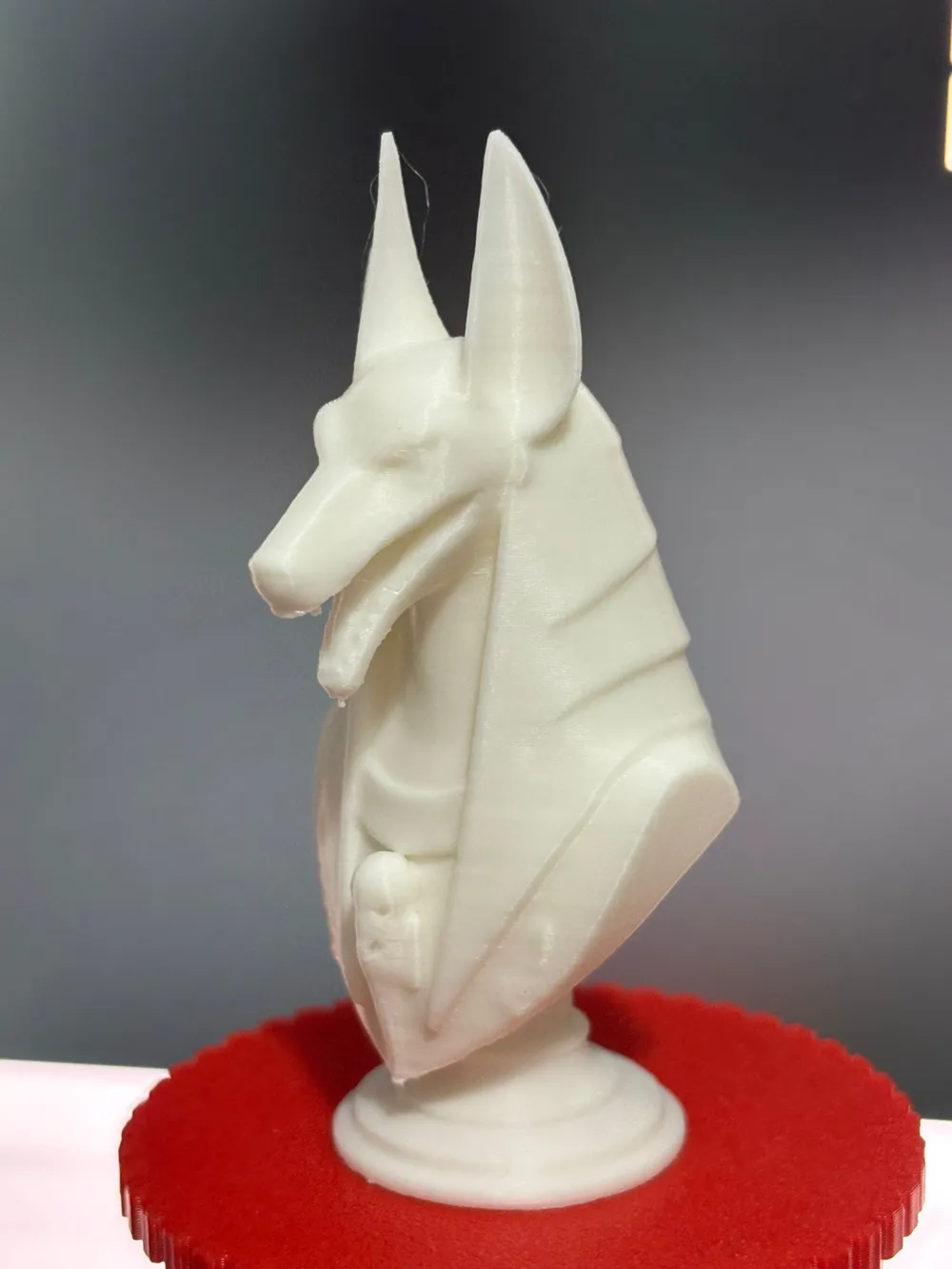 Futuristic Anubis bust by orenlibane - MakerWorld
