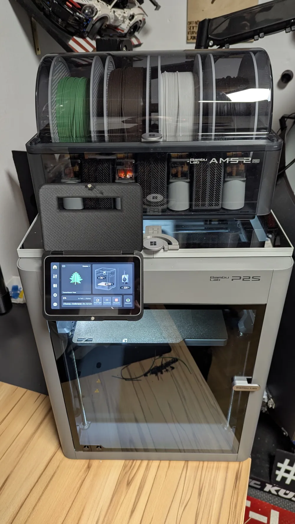 P2S and X2D Display Protection Flip Cover - Free 3D Print Model ...