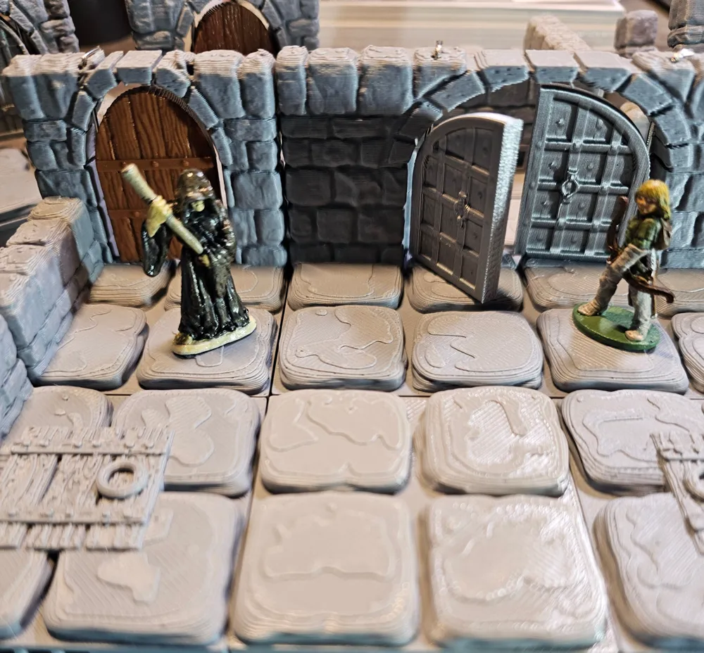 EZ OpenForge 2.0 Dungeon Stone Set 02 Remixed by tejawood MakerWorld ...