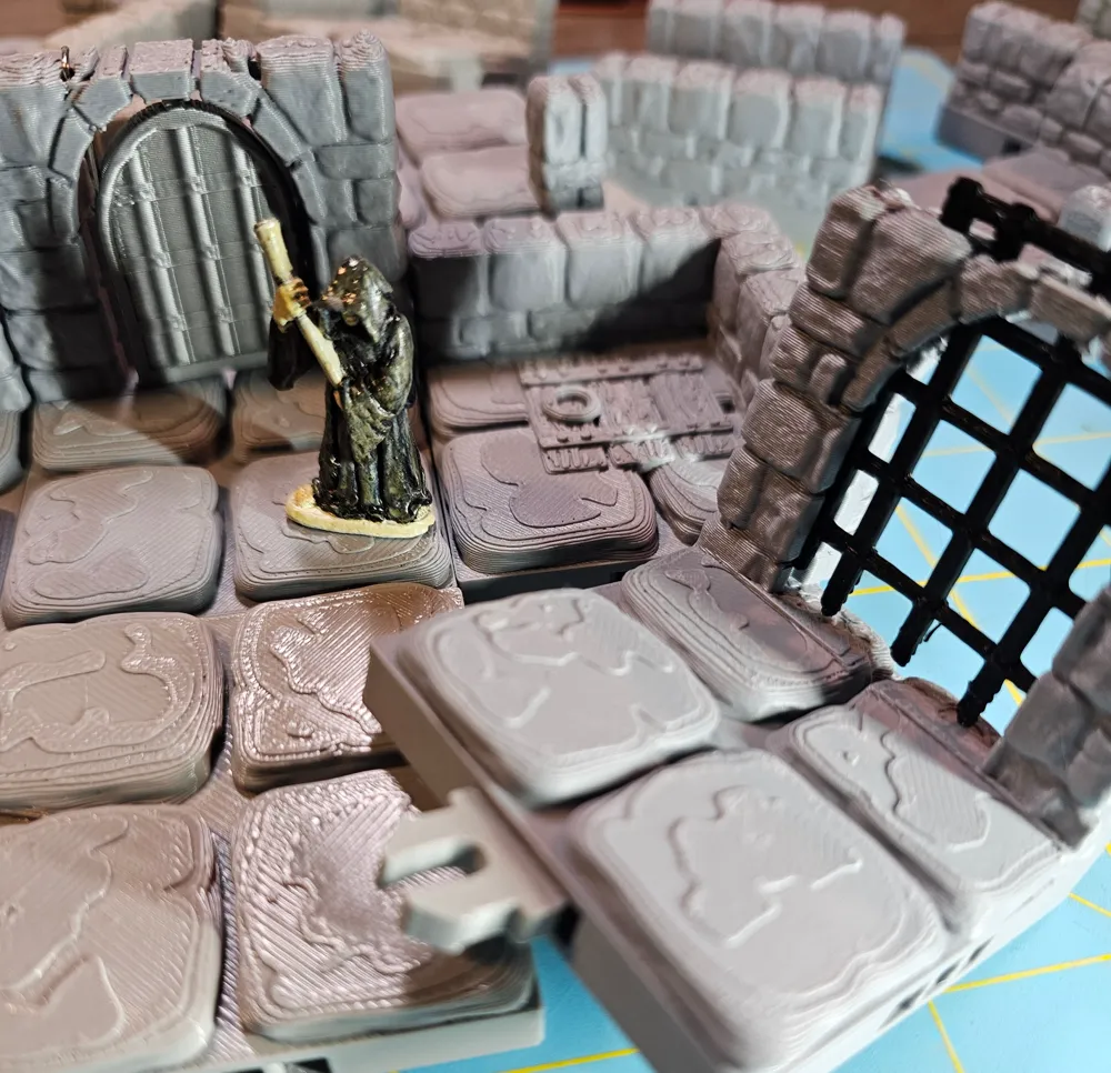 EZ OpenForge 2.0 Dungeon Stone Set 02 Remixed by tejawood MakerWorld ...