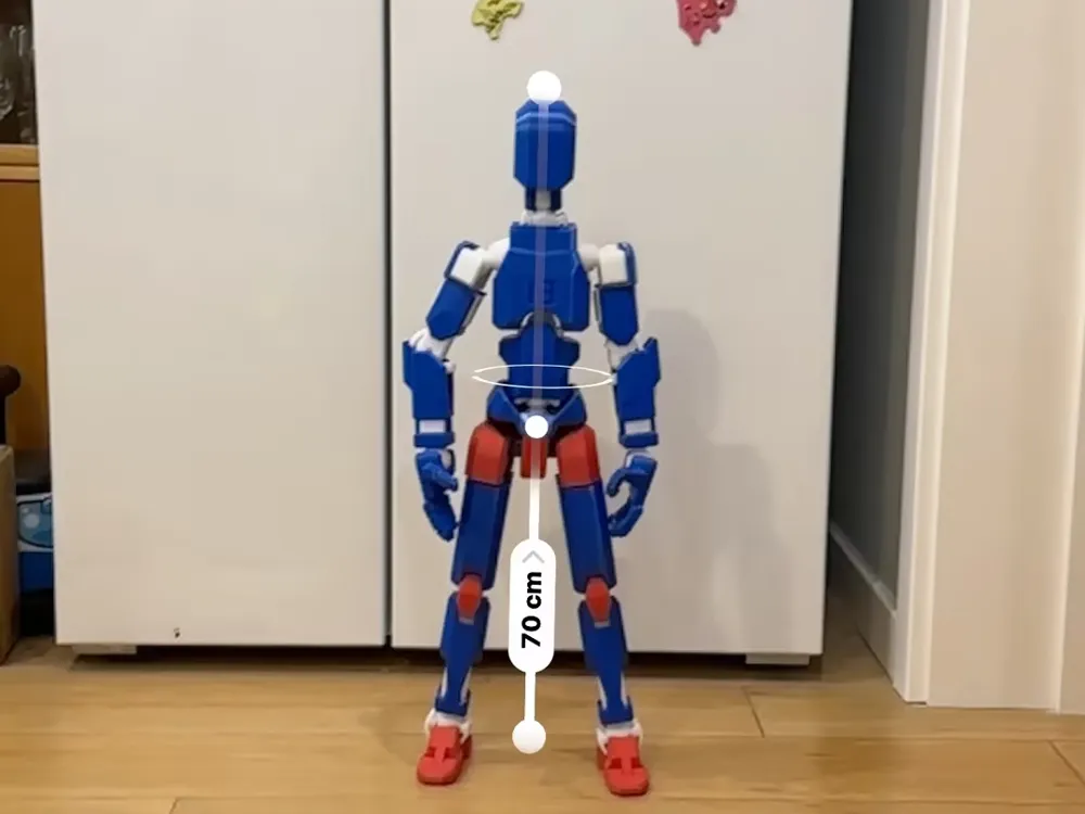 Dummy 13 - 500% scale - poseable hands Remixed by lordv MakerWorld ...