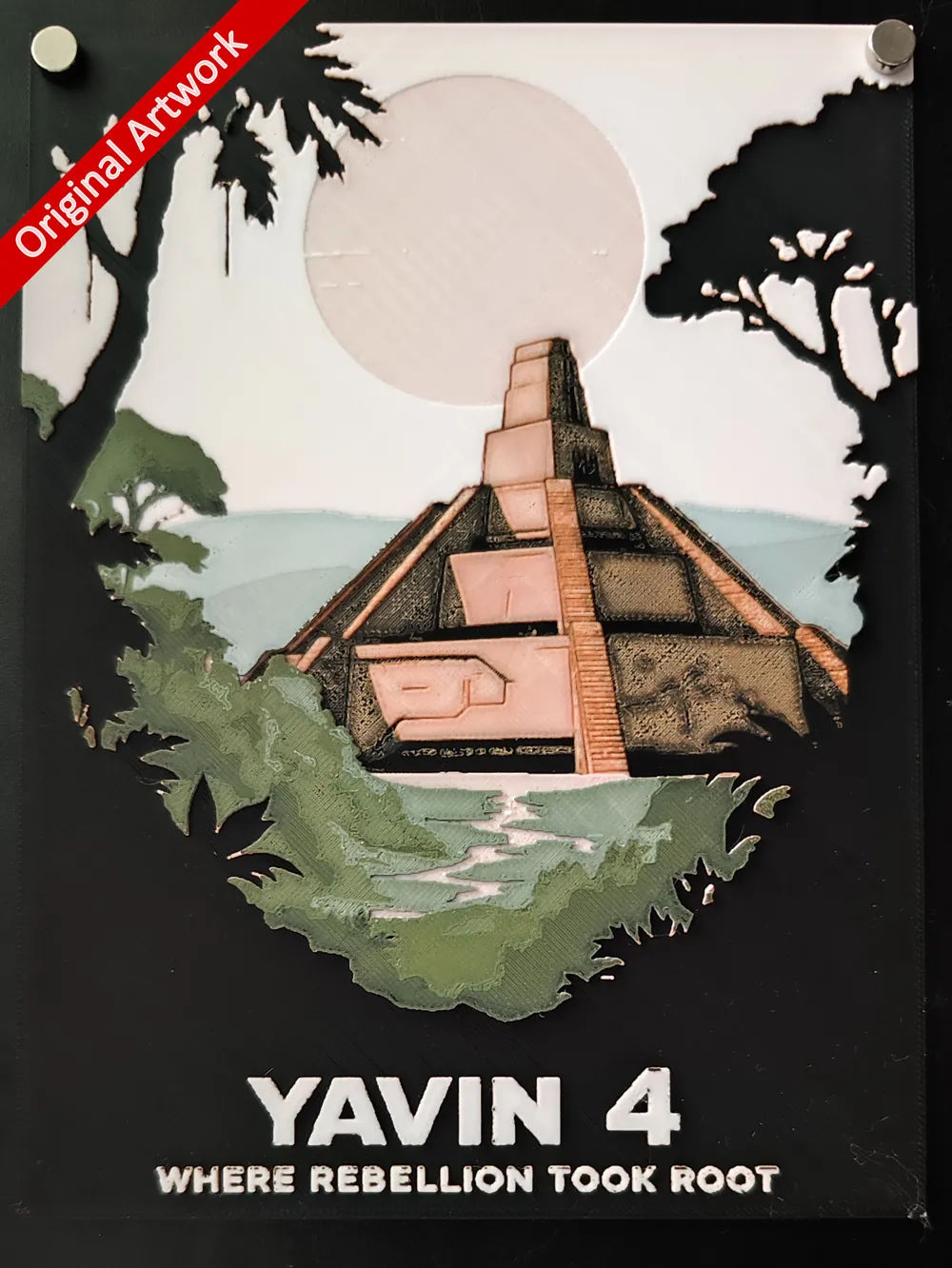 Yavin 4 travel poster Star Wars - hueforge by Altf4-Formation ...