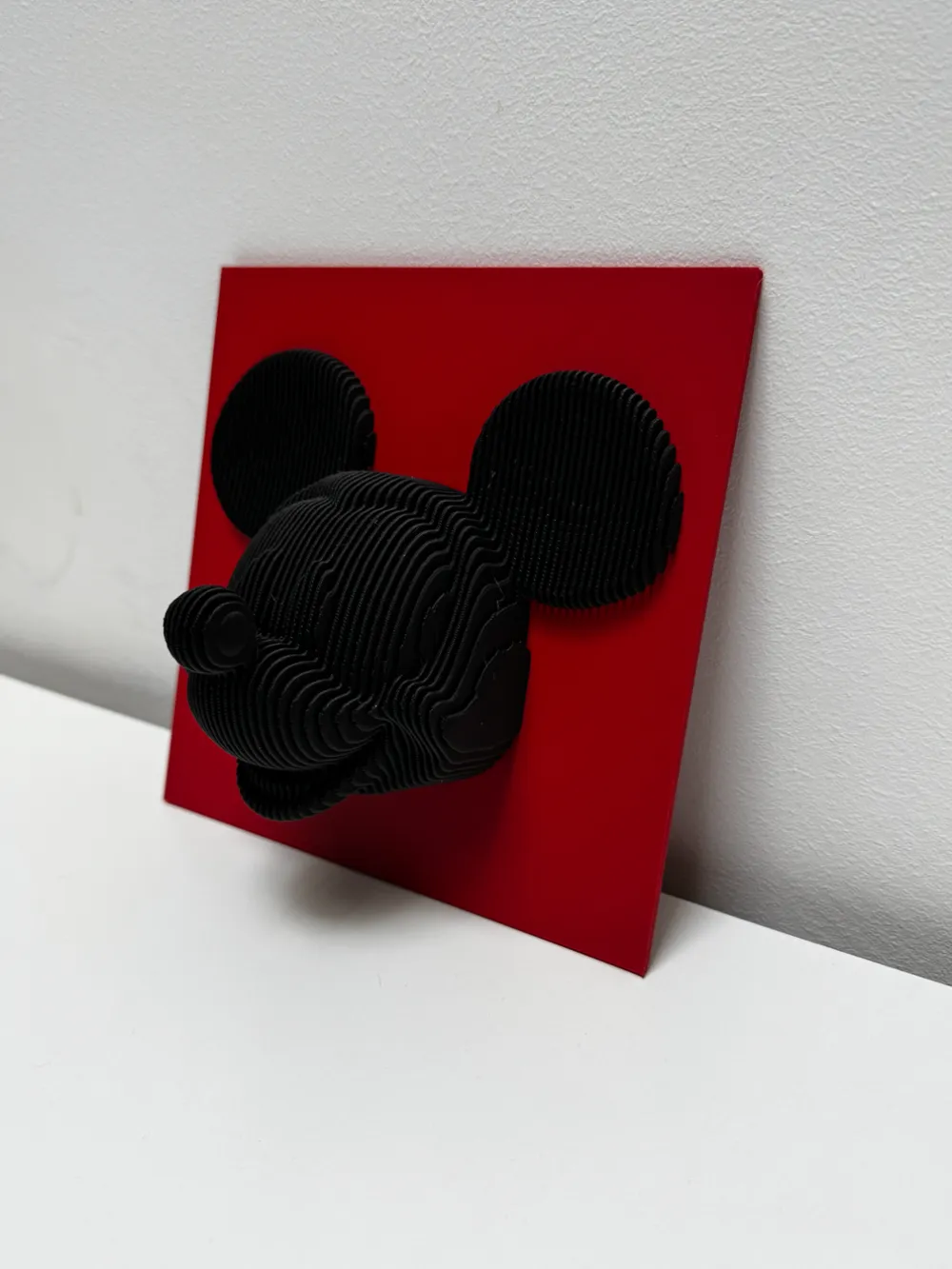 Mickey Mouse Layered Sculpture by GhostChili 3D - MakerWorld