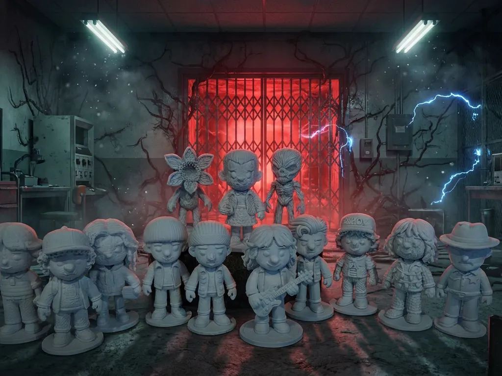 Stranger Things gestrickte Figuren von 3DPrintsForYou MakerWorld: Kostenlose 3D-Modelle ...