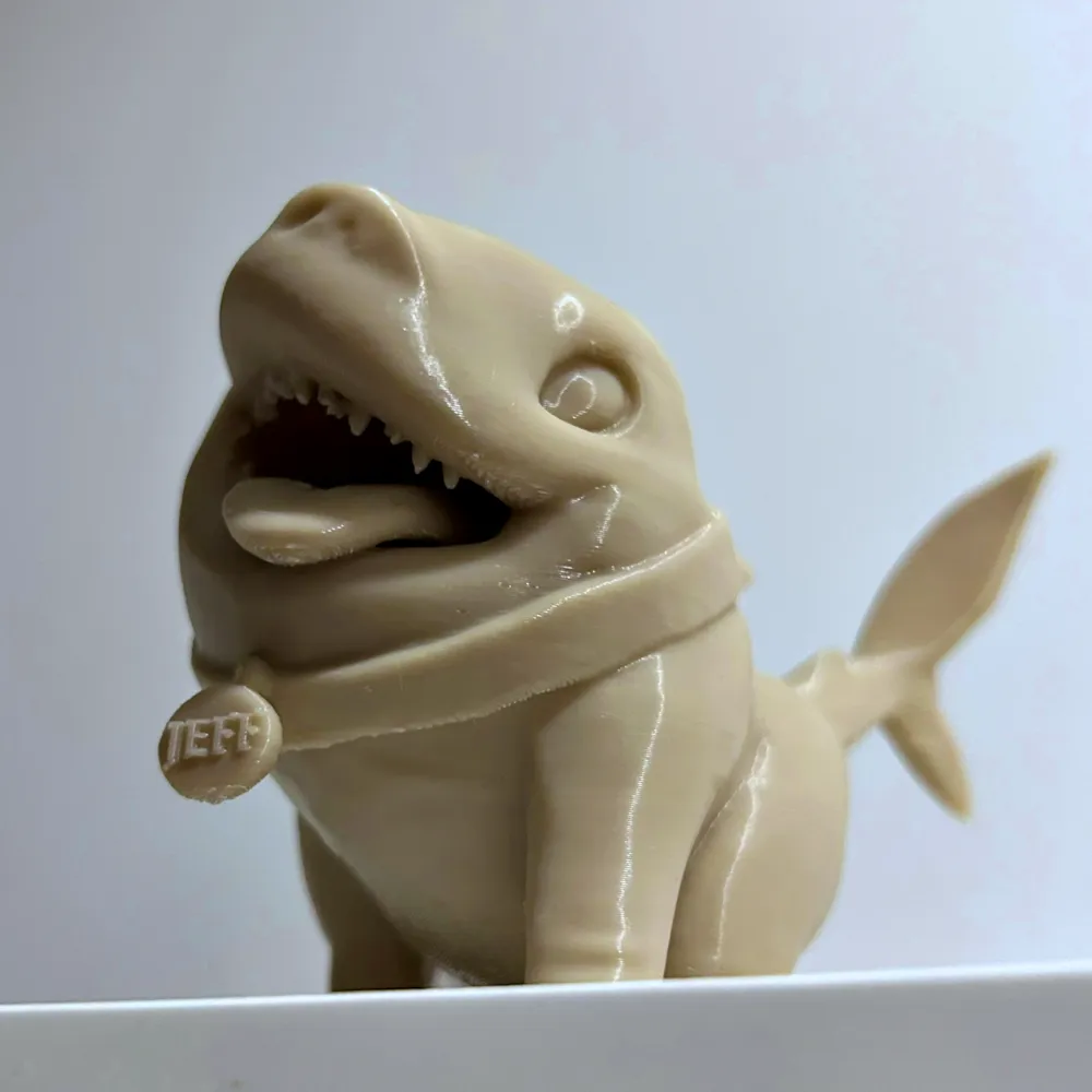 Jeff the Land Shark Figure - Free 3D Print Model - MakerWorld