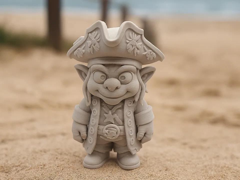 Magic Goblin Pirate of the Seven Seas - Free 3D Print Model - MakerWorld