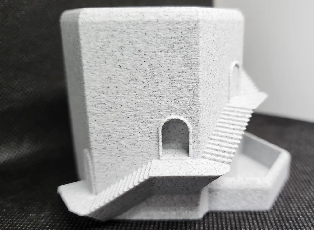 Hex Castle Planter w/ drainage 🜲 Remixed by Triple G Workshop - MakerWorld