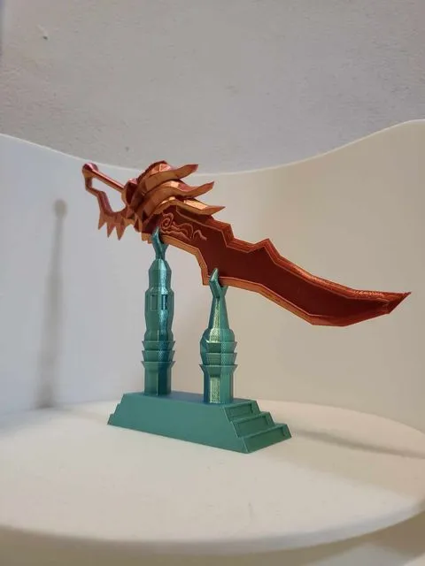 Poison sword from Metin2 by 3D_Gampi MakerWorld: Download Free 3D Models