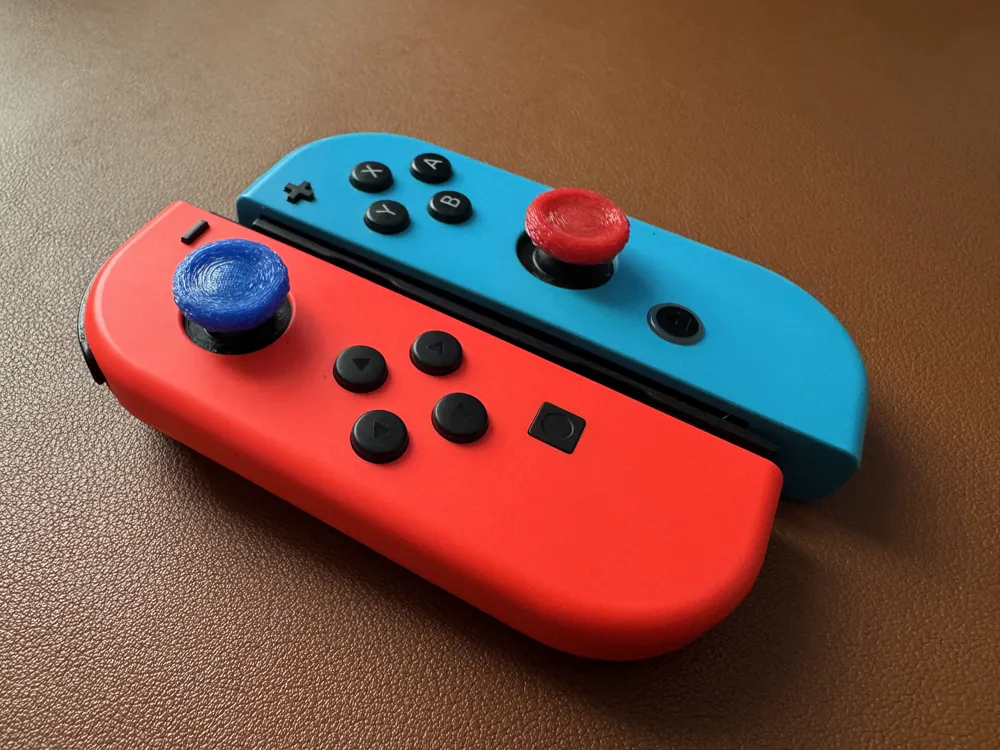 Nintendo Switch JoyCon TPU Thumbstick-Caps - Free 3D Print Model ...