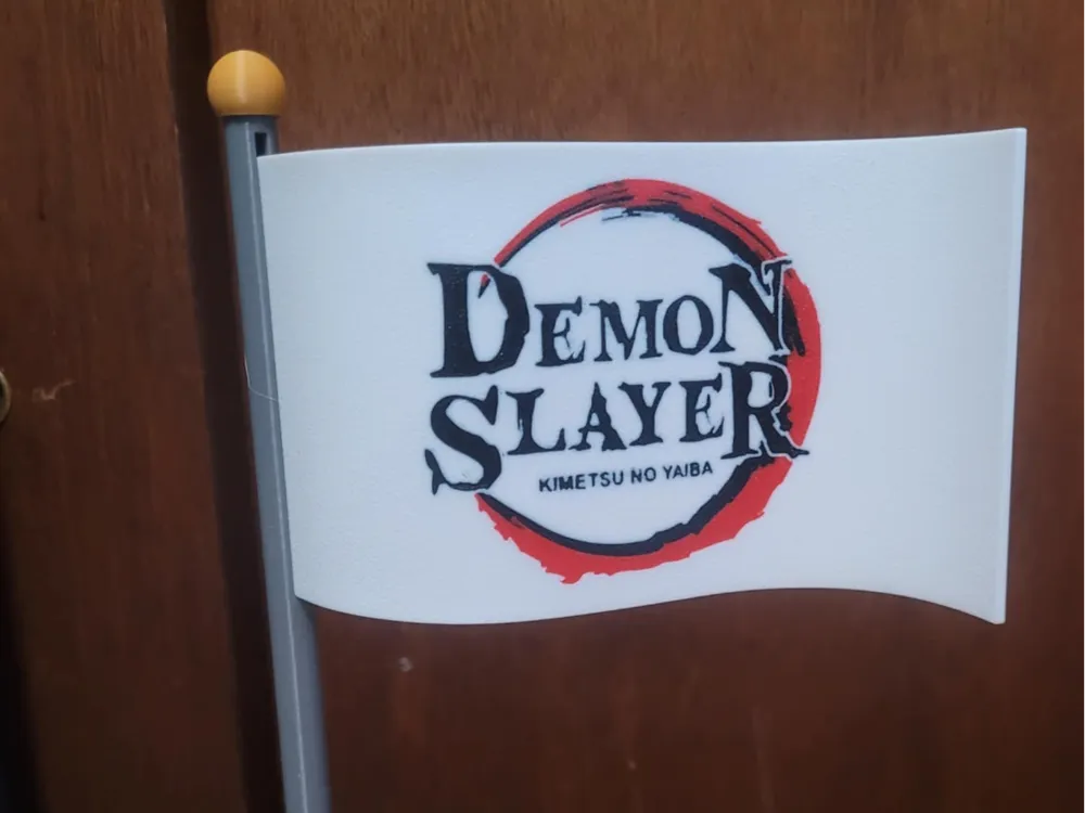 Demon Slayer flag by smwoodcrafts - MakerWorld