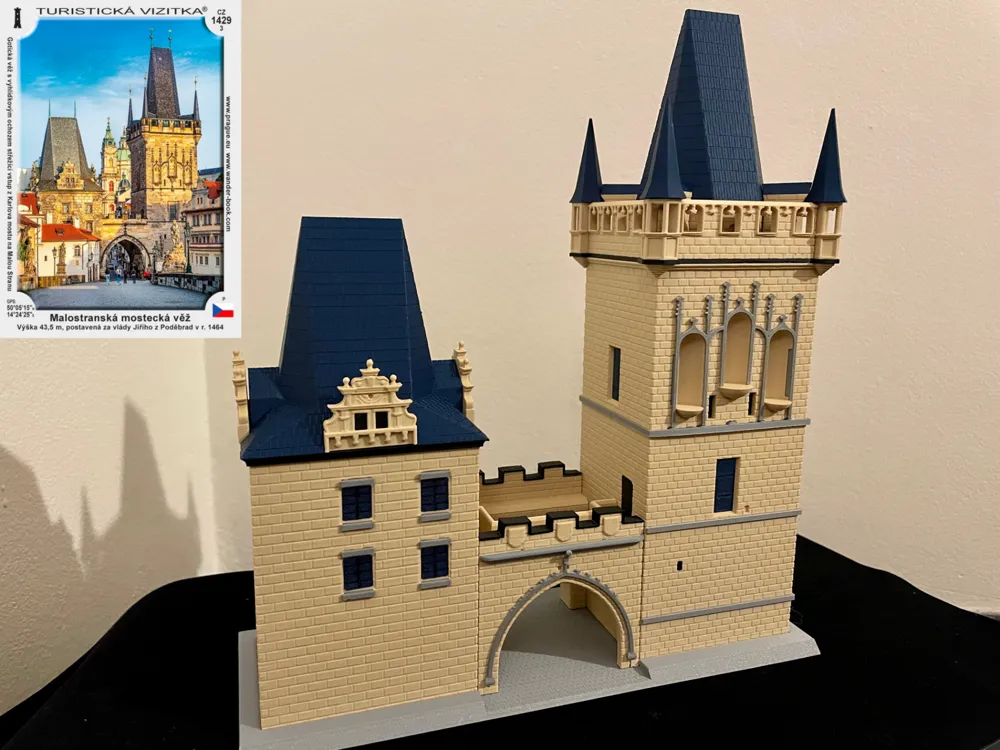 Torre del Ponte della Città Piccola (Salvadanai) da Dezist9 - Maker World