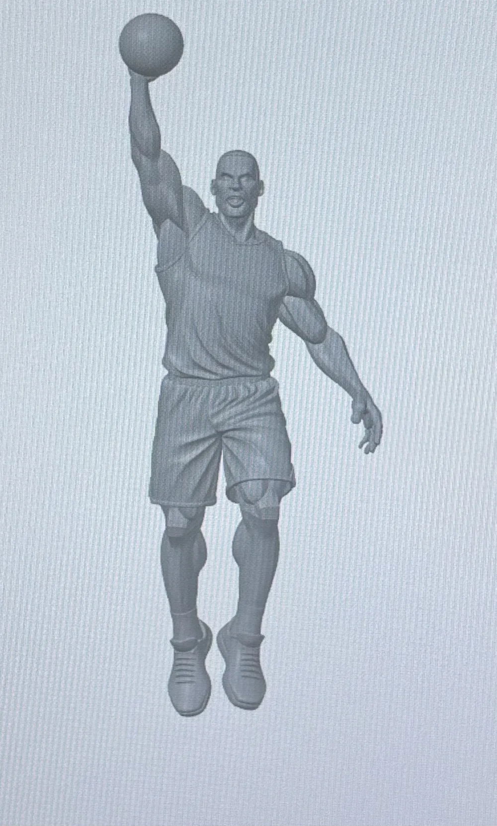 Lebron statue - Free 3D Print Model - MakerWorld