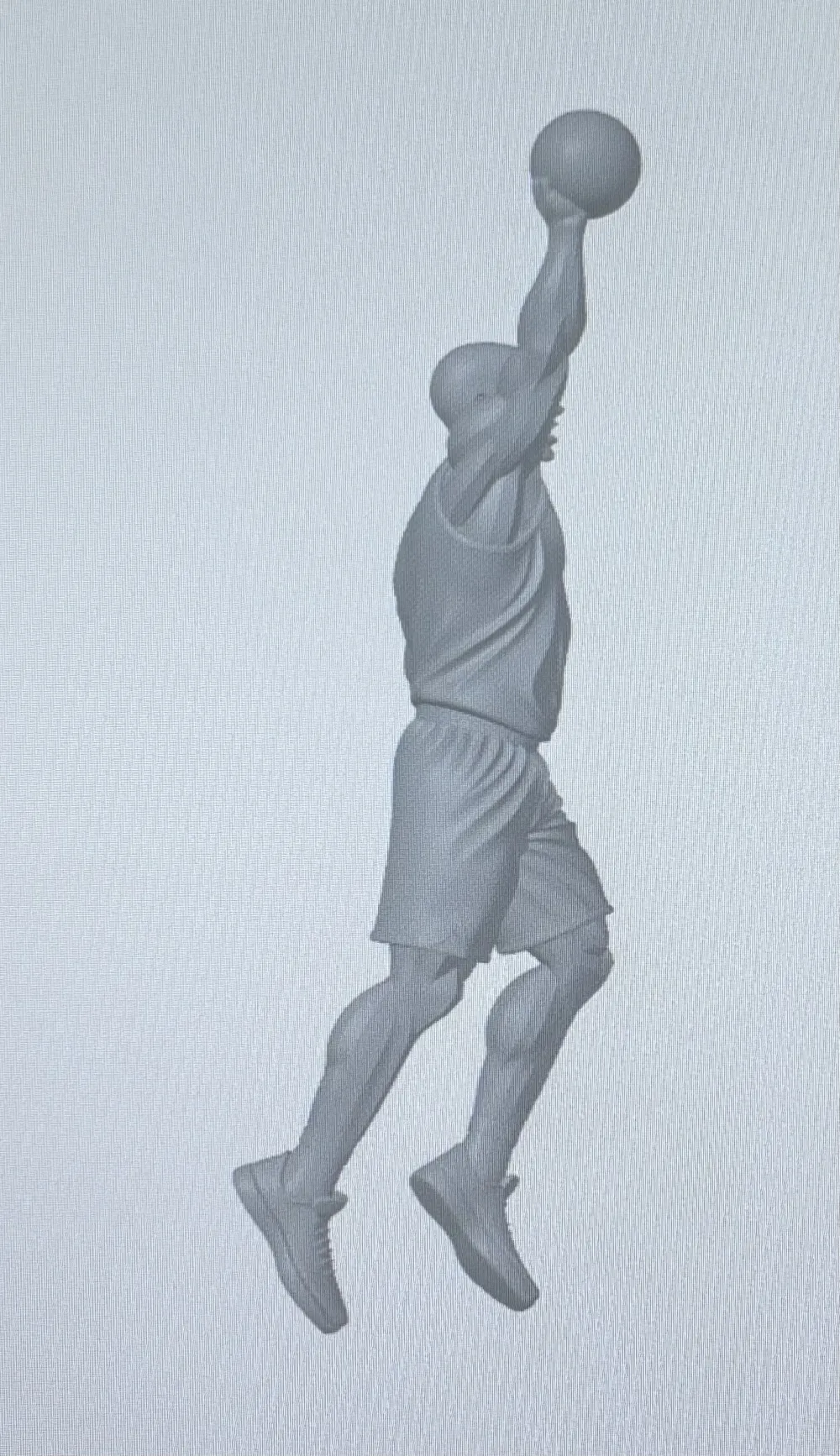 Lebron statue - Free 3D Print Model - MakerWorld