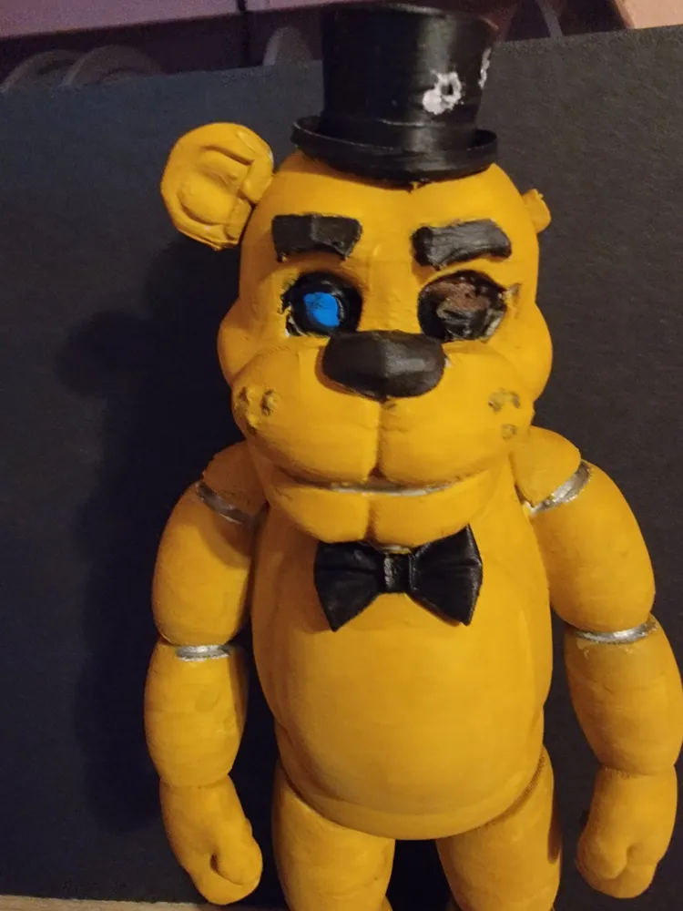 Golden Freddy Movie Version Five Nights FNAF - Free 3D Print Model ...