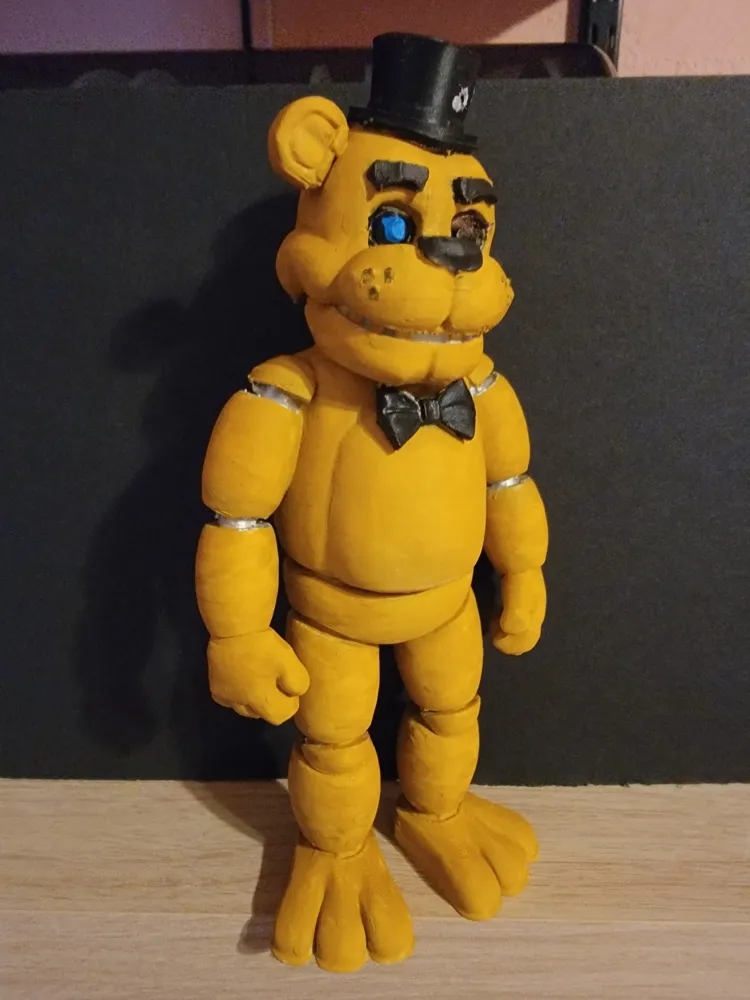 Golden Freddy Movie Version Five Nights FNAF - Free 3D Print Model ...