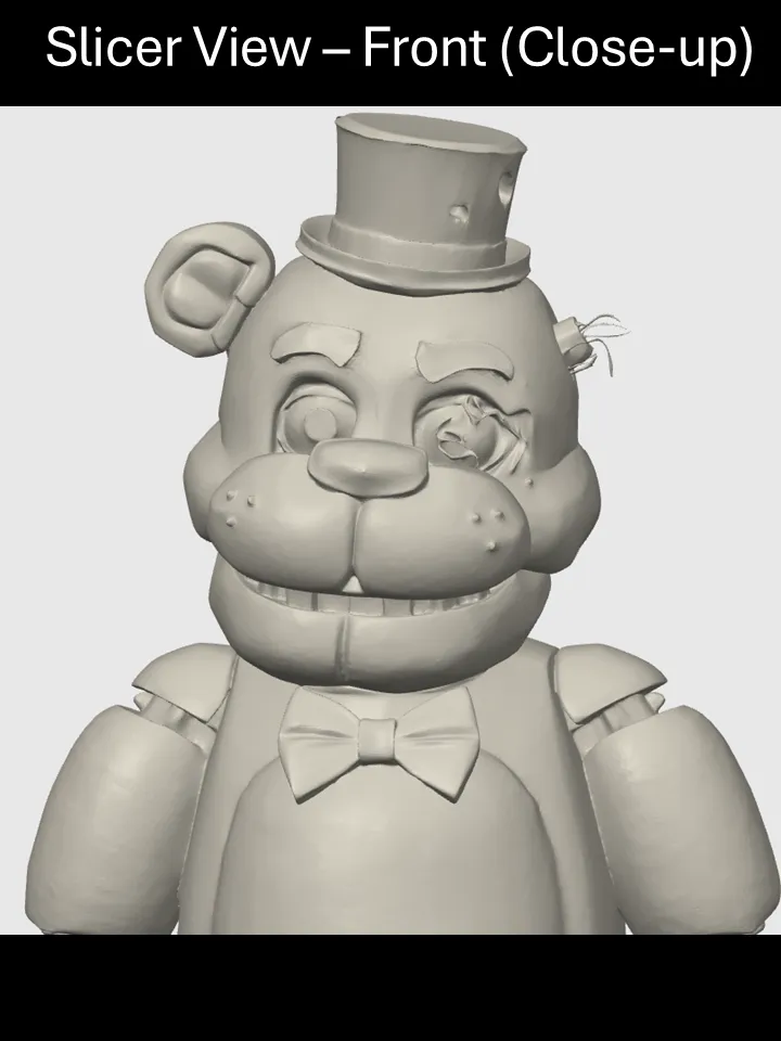 Golden Freddy Movie Version Five Nights FNAF - Free 3D Print Model ...