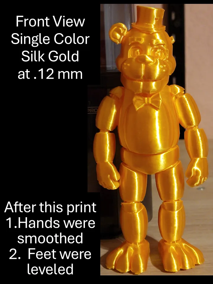 Golden Freddy Movie Version Five Nights FNAF - Free 3D Print Model ...