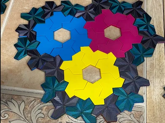 Magnetic Einstein Tile - Aperiodic Monotile by shumpystar MakerWorld ...