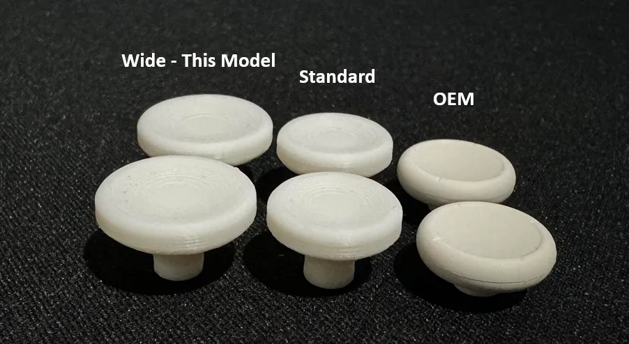 Odin 2/Retroid Pocket 4 Thumb Stick Caps - Wide - Free 3D Print Model ...