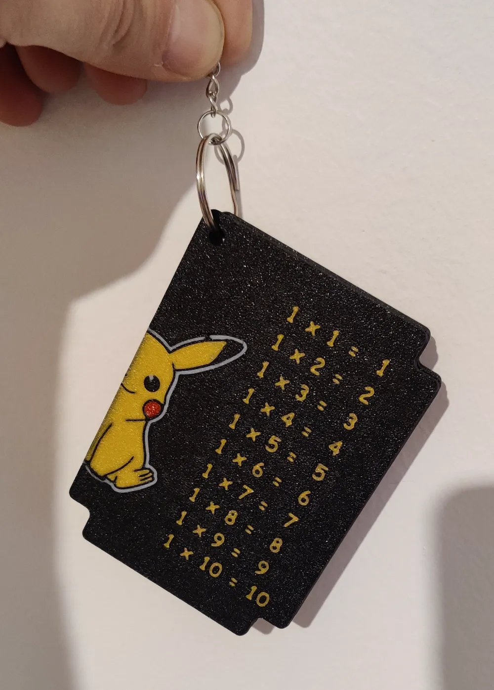 Multiplication Cards – Pikachu (Pokémon Theme) - Free 3D Print Model ...