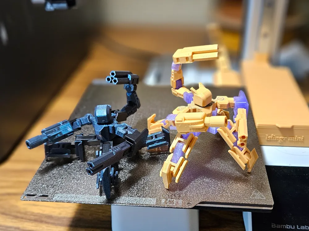 Chimera Mecha (Kit Crafters Kit Bash) by islingrprime MakerWorld ...