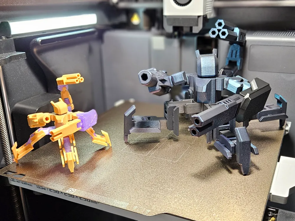 Chimera Mecha (Kit Crafters Kit Bash) by islingrprime MakerWorld ...