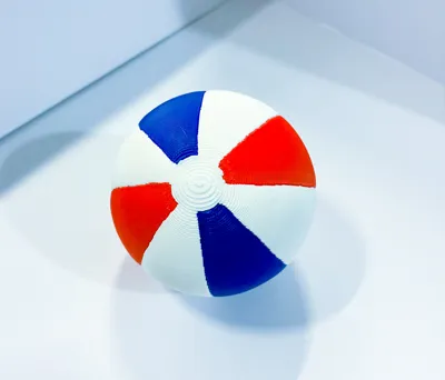 Beach Ball Desk Goose Gear - Free 3D Print Model - MakerWorld