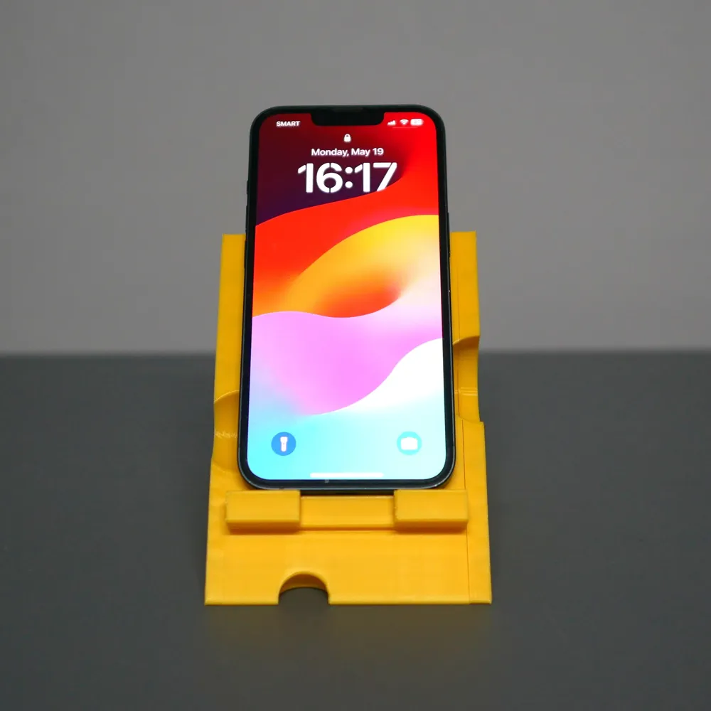 Base para teléfono con almacenamiento de queso cheddar - Modelo de ...