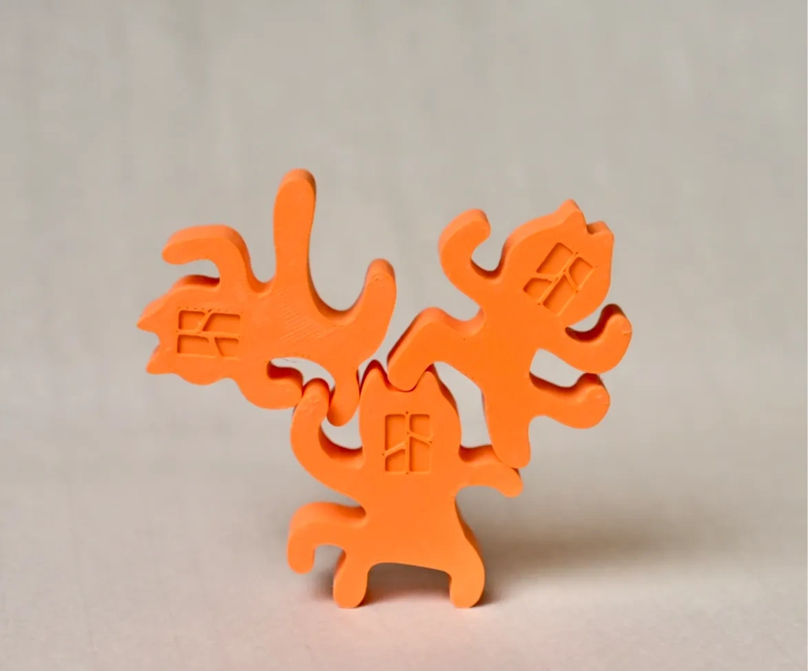 Stacking Fun Circus: Adorable Cat Acrobatics Show - Strongman Tom by ...