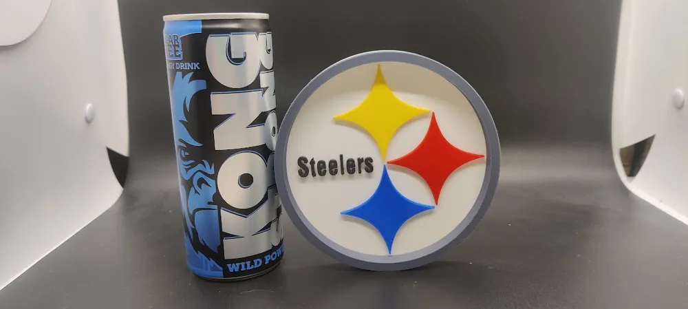 Pittsburgh Steelers Coaster - Free 3D Print Model - MakerWorld