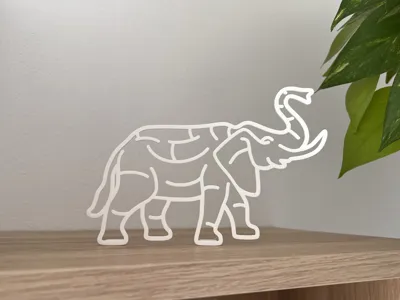 lego elephant Remixed by Andy Bro - MakerWorld