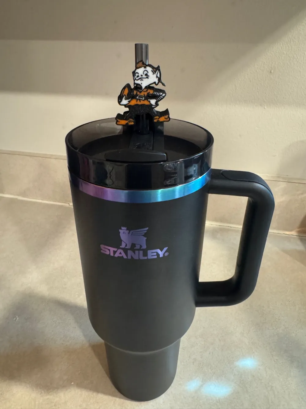 Cleveland Browns Elf Stanley Cup Straw Topper by Carman3D MakerWorld ...