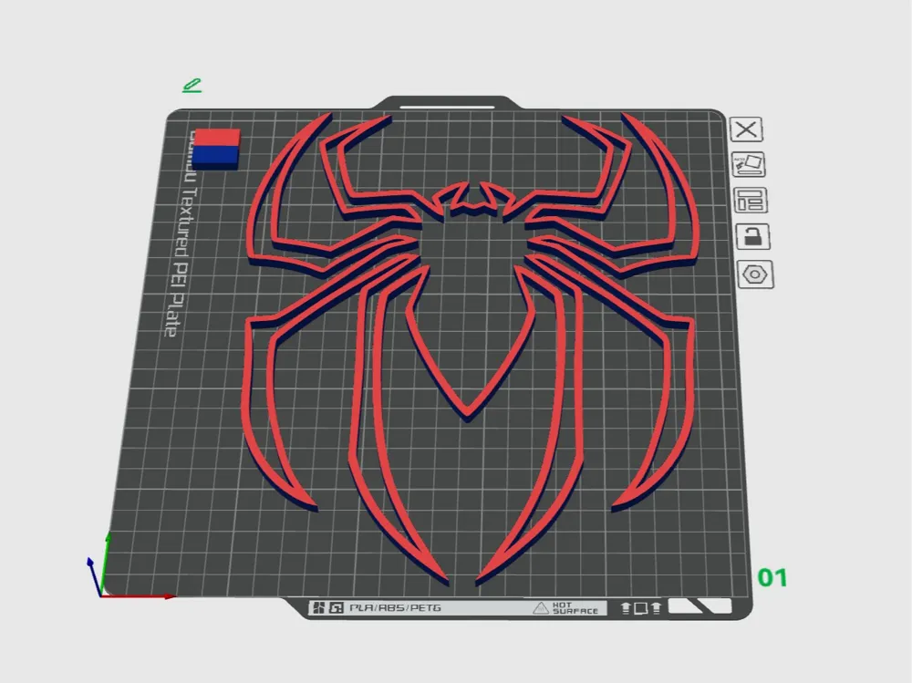 Spider LOGO by P4RZIV4L MakerWorld: Download Free 3D Models