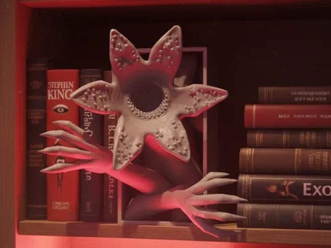 Nook Book Demogorgon - Free 3D Print Model - MakerWorld