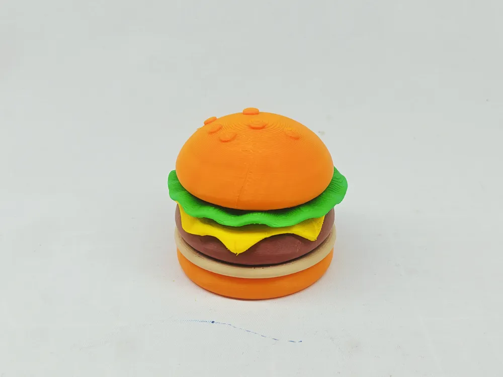 Hamburger Desktop Organizer - Free 3D Print Model - MakerWorld