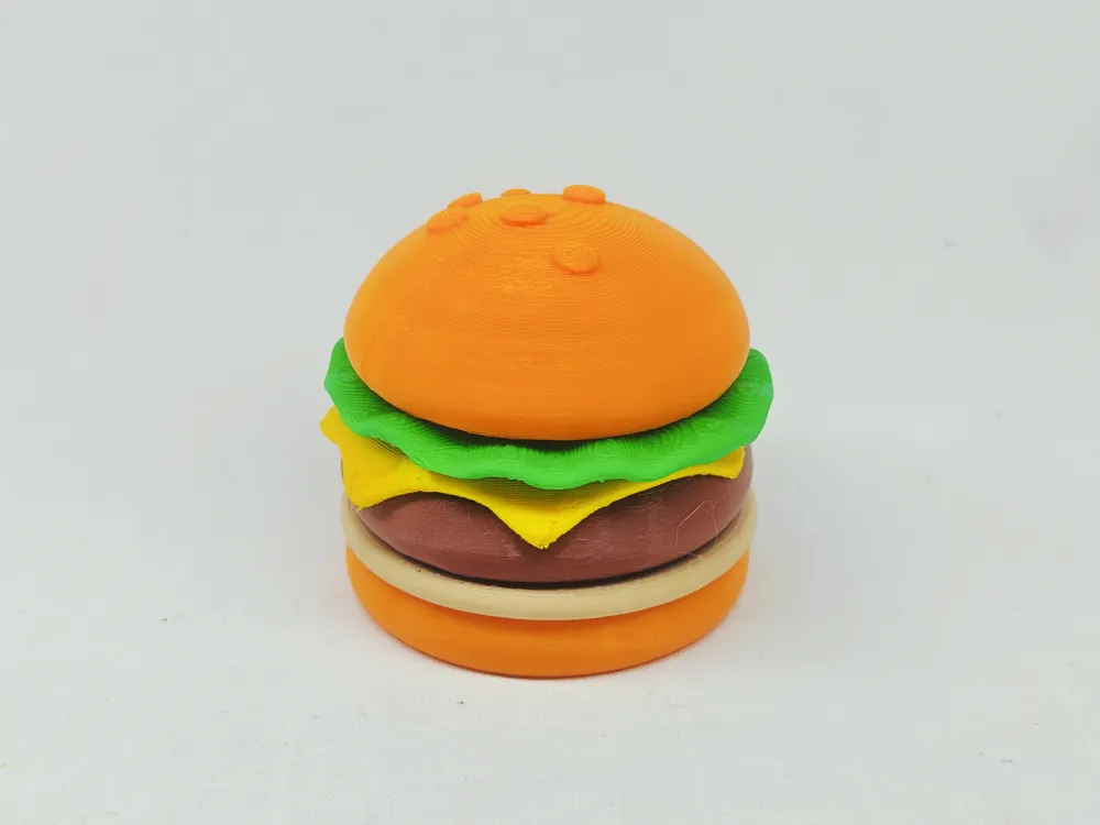 Hamburger Desktop Organizer - Free 3D Print Model - MakerWorld