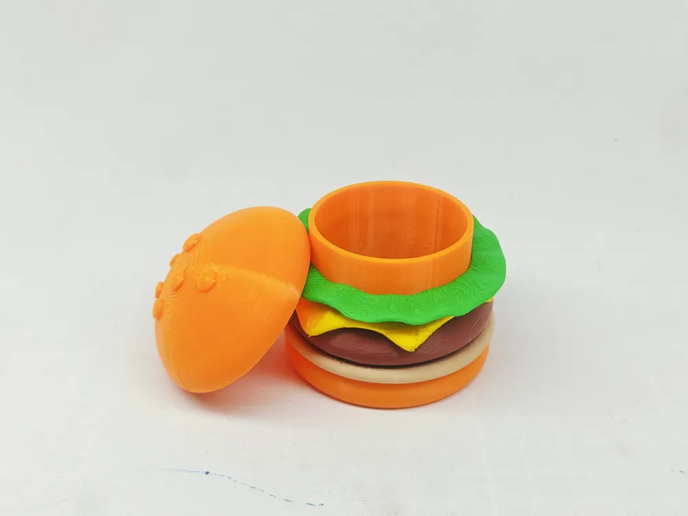 Hamburger Desktop Organizer - Free 3D Print Model - MakerWorld