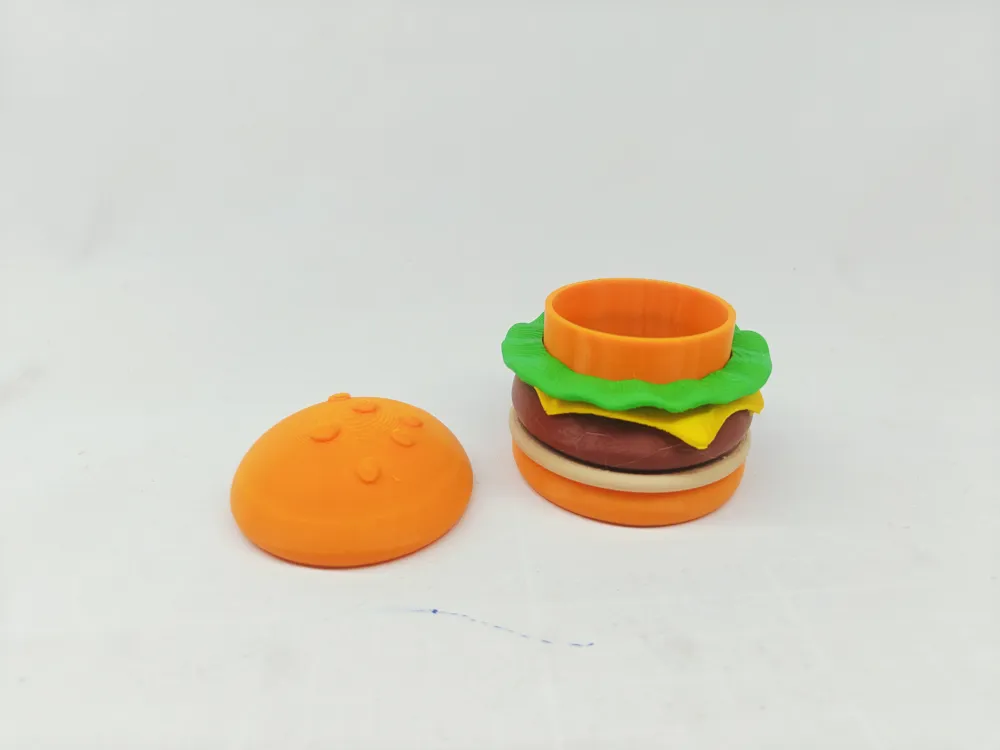 Hamburger Desktop Organizer - Free 3D Print Model - MakerWorld