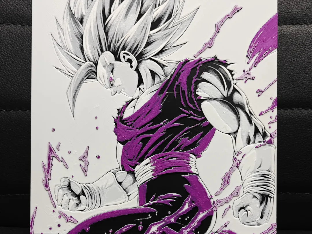 Gohan Beast Form by TheHueforgeLady MakerWorld: Download Free 3D Models