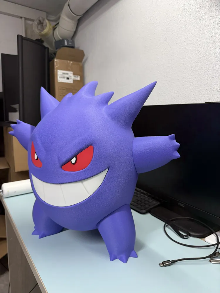 Gengar XXL - Free 3D Print Model - MakerWorld