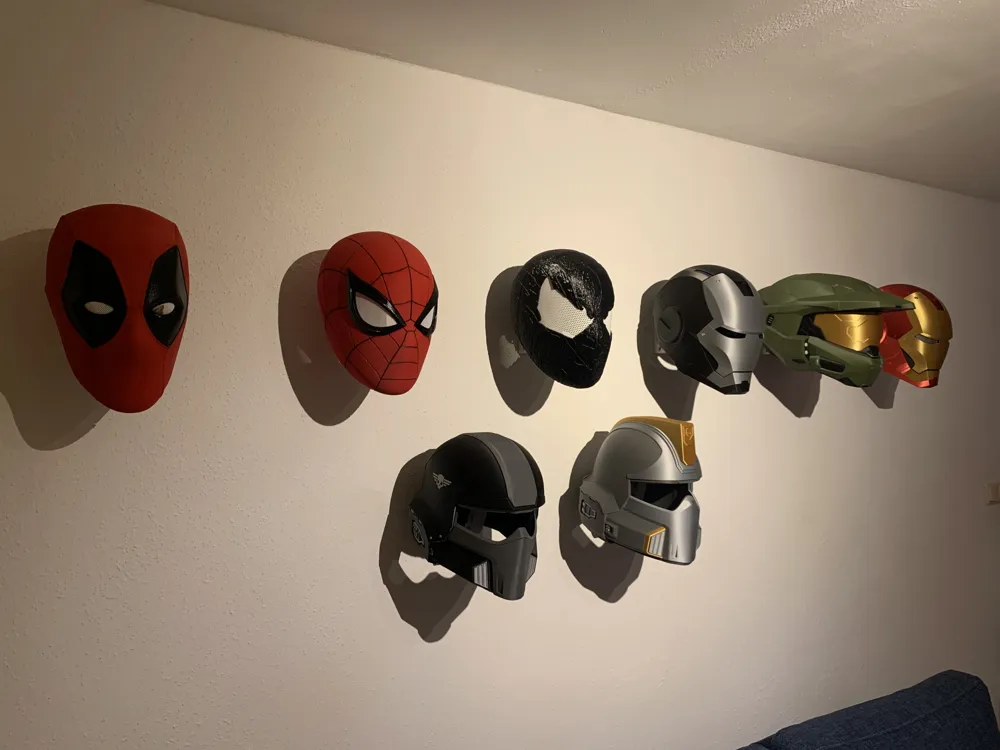 Wall-Mounted Helmet Holder by Lord-Nikon MakerWorld: Download Free 3D ...