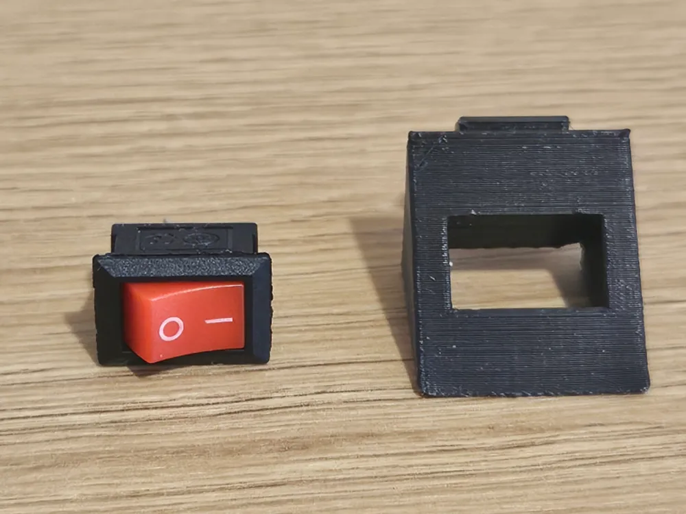 Rocker Switch Mount for 2020 aluminium profile by zan.kostas - MakerWorld