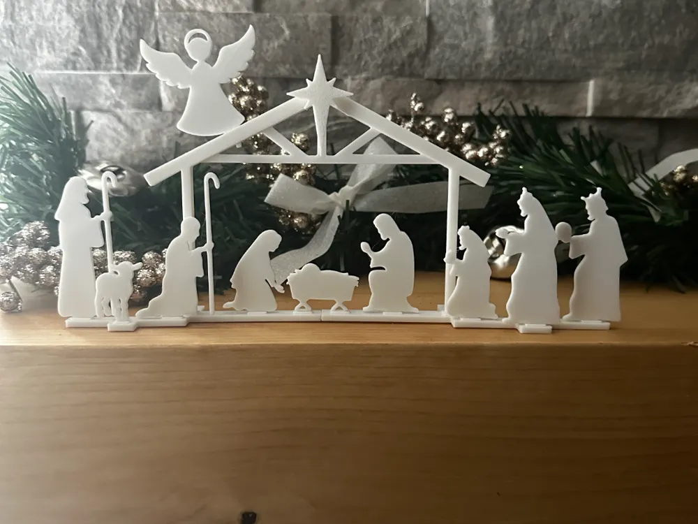 Christmas Nativity Scene - Free 3D Print Model - MakerWorld